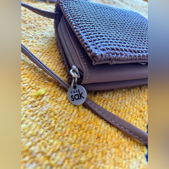 The Sak | Bags | The Sak Small Olive Brown Wallet With Detachable Strap ...